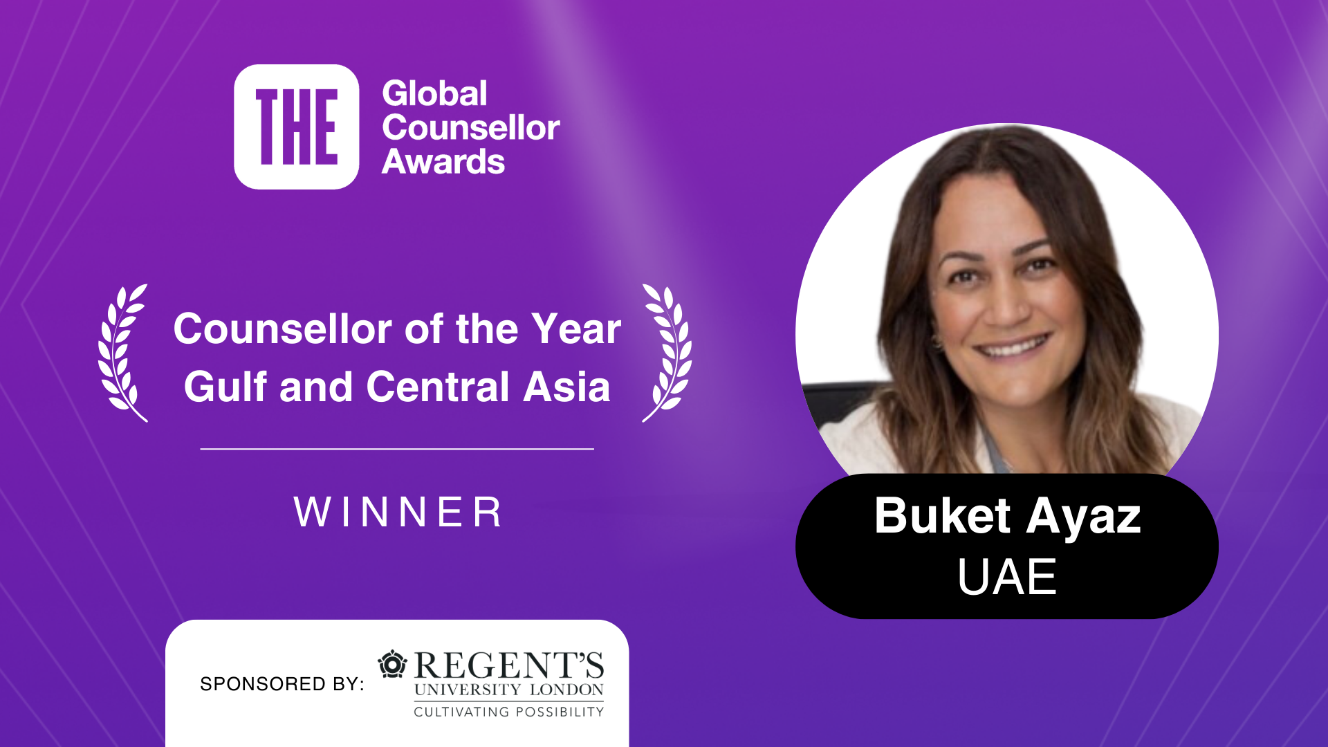 Global Counsellor Award Winner – Buket Ayaz | Times Higher Education